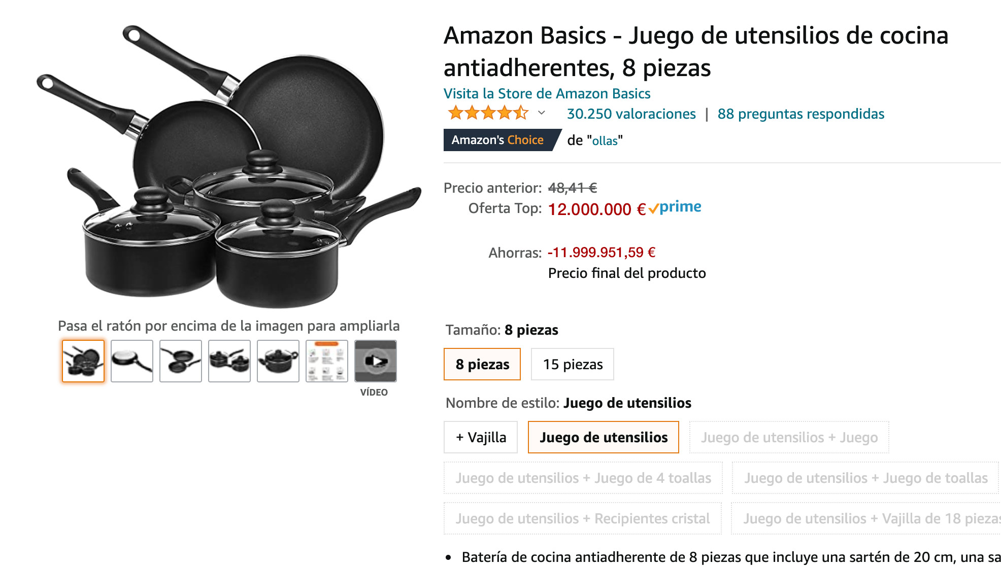 Algo ha ocurrido y ahora todos los productos de Amazon cuestan entre 10 ...