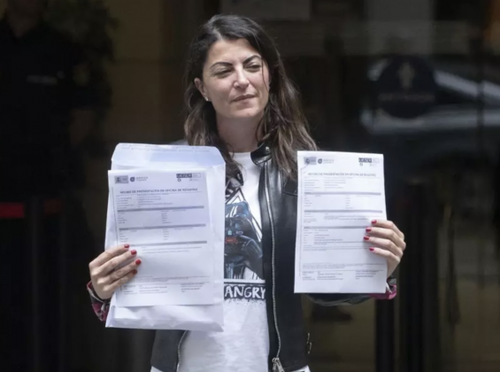 Olona admite que se equivocó con el registro y ahora, en vez de un ...