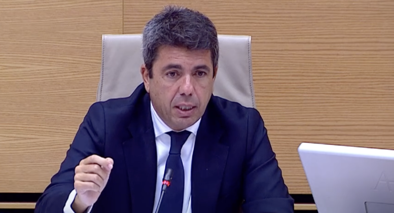 Mazón insistió en que no le correspondía a él presidir la Generalitat ...